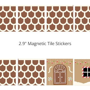 Magnetic Tile Topper Stickers, Printable, Magnatile Picasso Tile ...