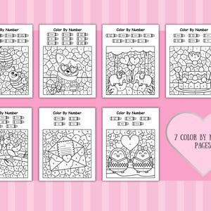 Valentine Coloring Pages for Kids Classroom Activities Valentine Party ...