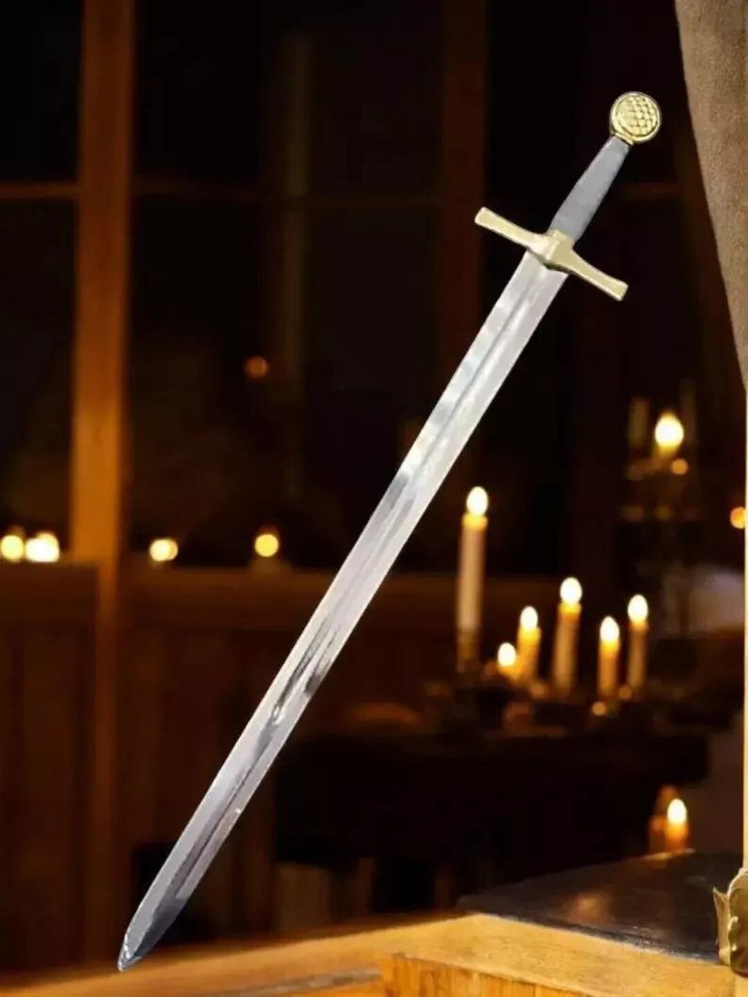 Hand Forged Excalibur Sword Replica, King Arthur Sword, Custom Sword ...