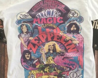 Led Zeppelin Electric Magic Poster - Etsy