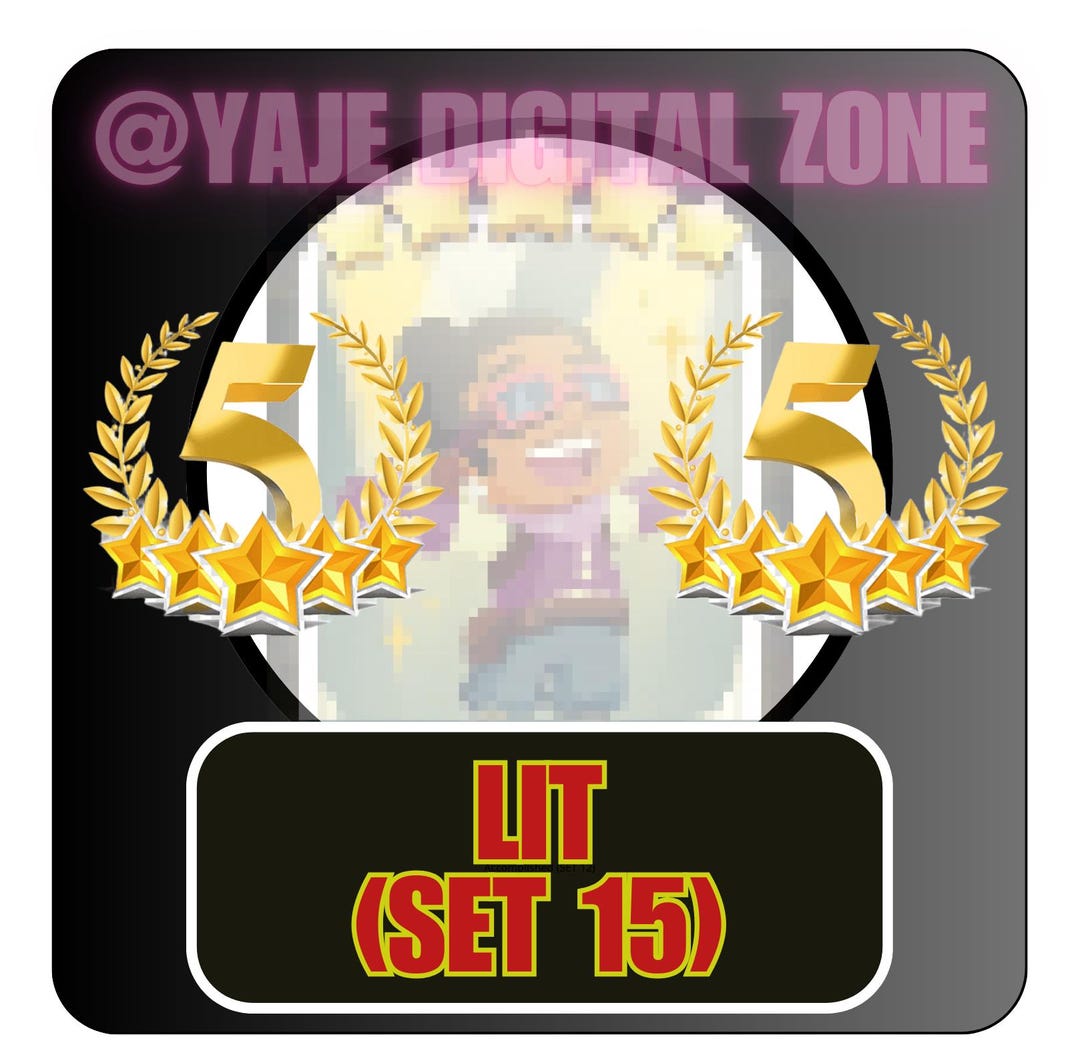 Lit (SET 15) - 5 Star Monopoly_sticker_go - FAST DELIVERY (cheapest ...