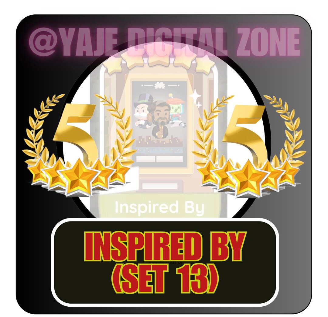 Inspired by (SET 13) - Monopoly_go - 5 Star Sticker - FAST DELIVERY ...