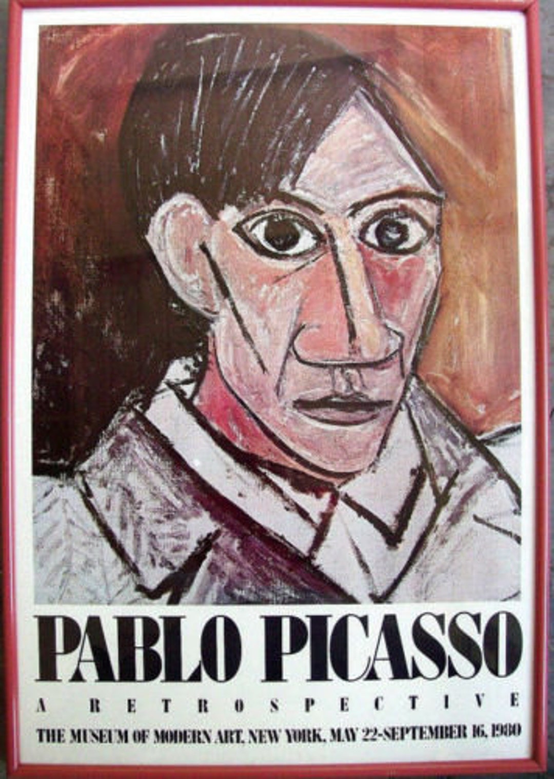 November Sale Vintage Pablo Picasso Print Original Framed - Etsy