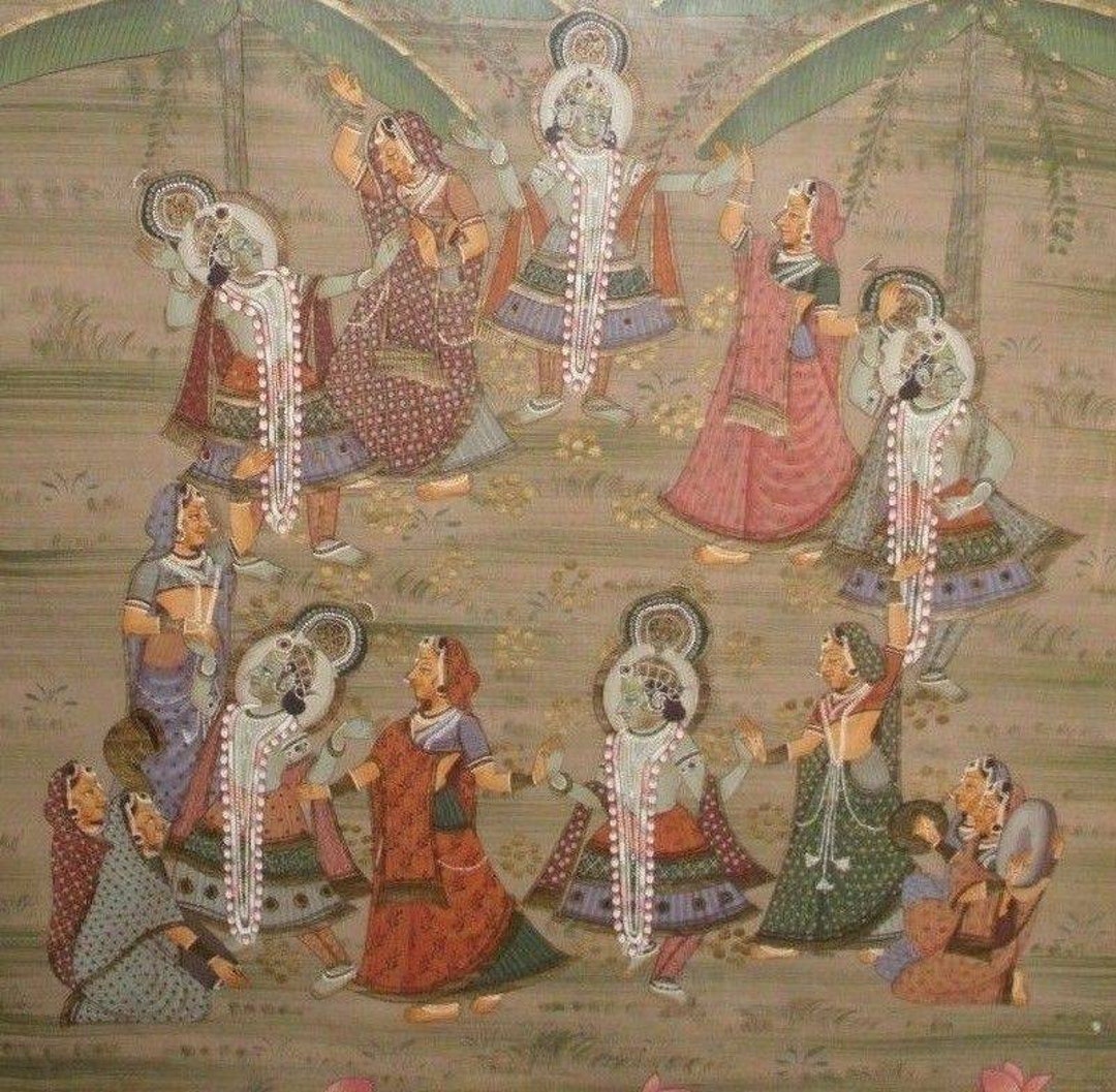 Happy Thursday Offers Welcome // Vintage Pichhwai Pichhavai Hindu ...
