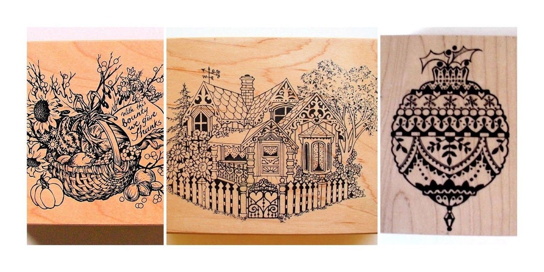 Happy Thursday Offers Welcome // 1990s Vintage PSX Stamp Lot // Rubber ...