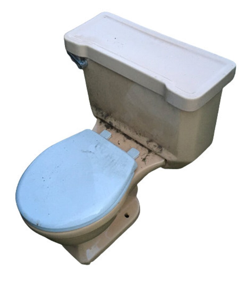 Happy Thursday Offers Welcome // Vintage Two Piece Toilet Persian Brown ...
