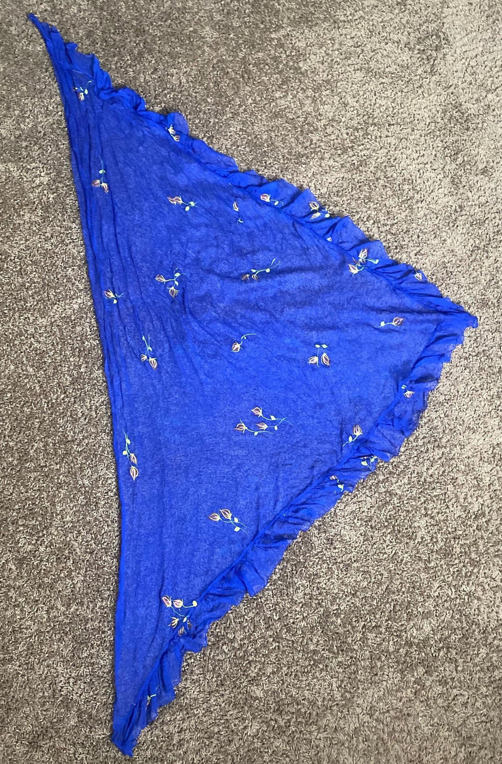 1970's Silk Chiffon Halter Gown and Wrap From SAZ by Surjit Adarsh Gill ...