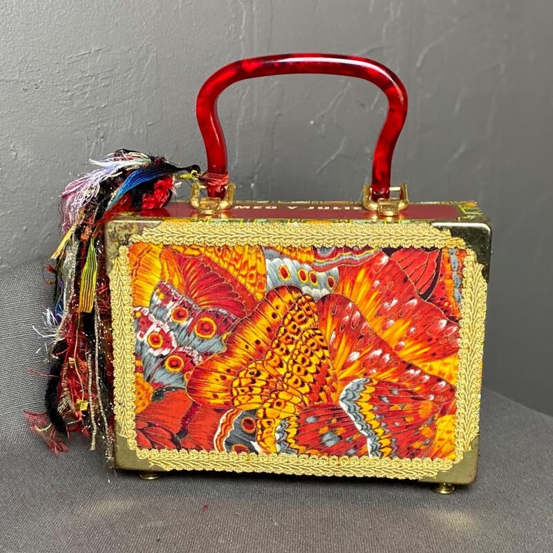 Vintage Box Purse - Etsy