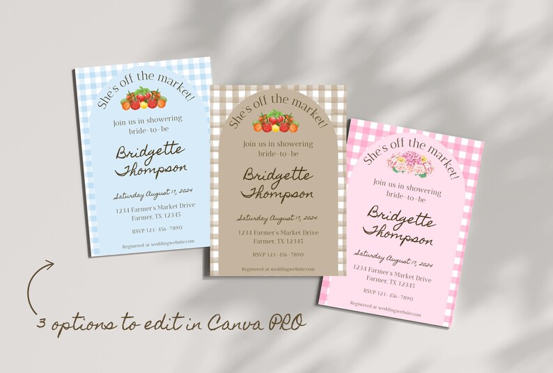 She's off the Market Bridal Shower Invitation | Fresh off the Market ...