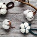 The Cottoné Charm: Cotton Boll Crochet Pattern Keychain or Hanger ...