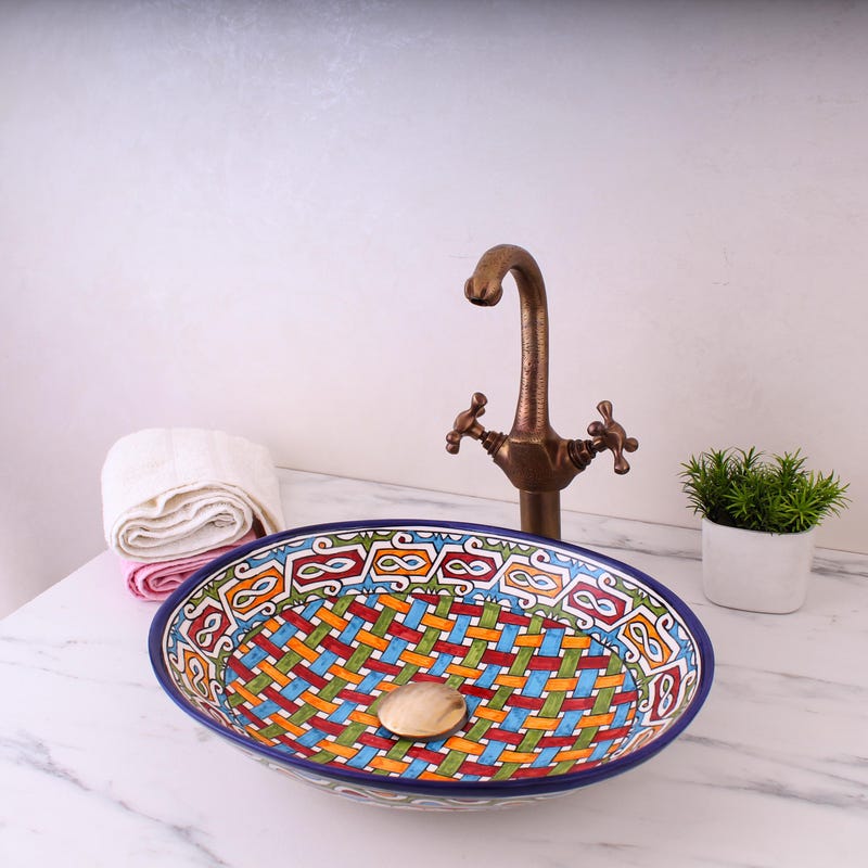 Hand Painted Sink - Etsy