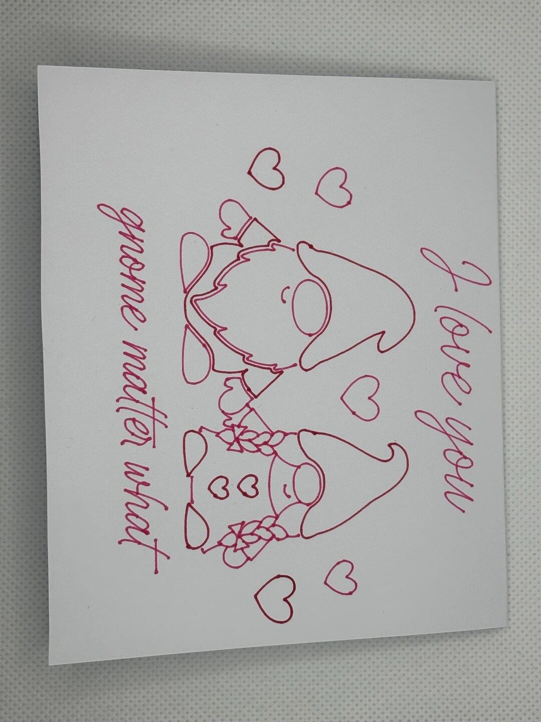 I Love You Valentine Card - Etsy