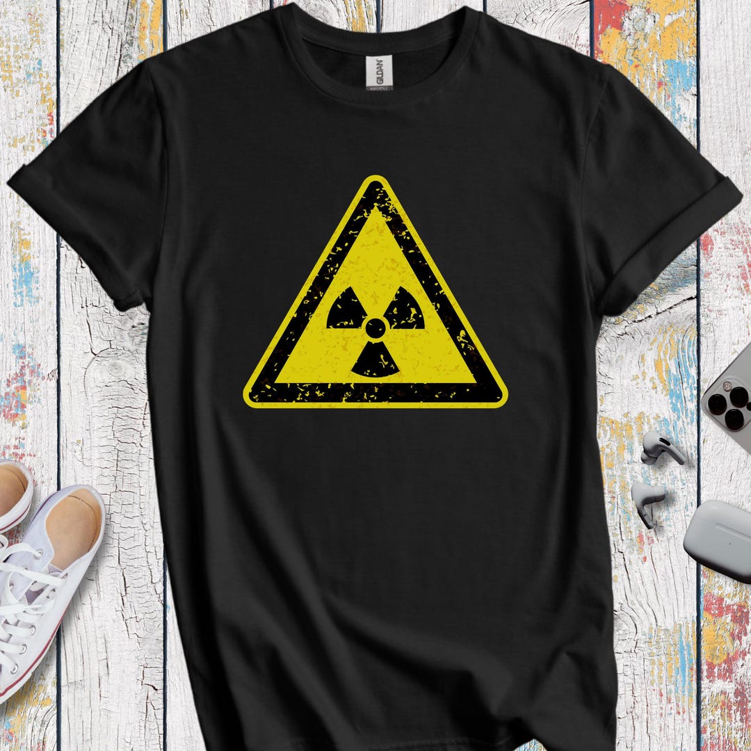 Radiation Hazard T-shirt - Etsy