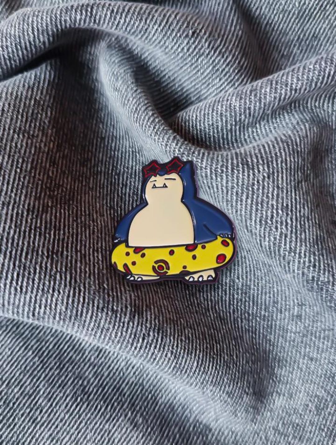 Snorlax Swimming Ring Enamel Pin Adult Gifts Friends Pins - Etsy