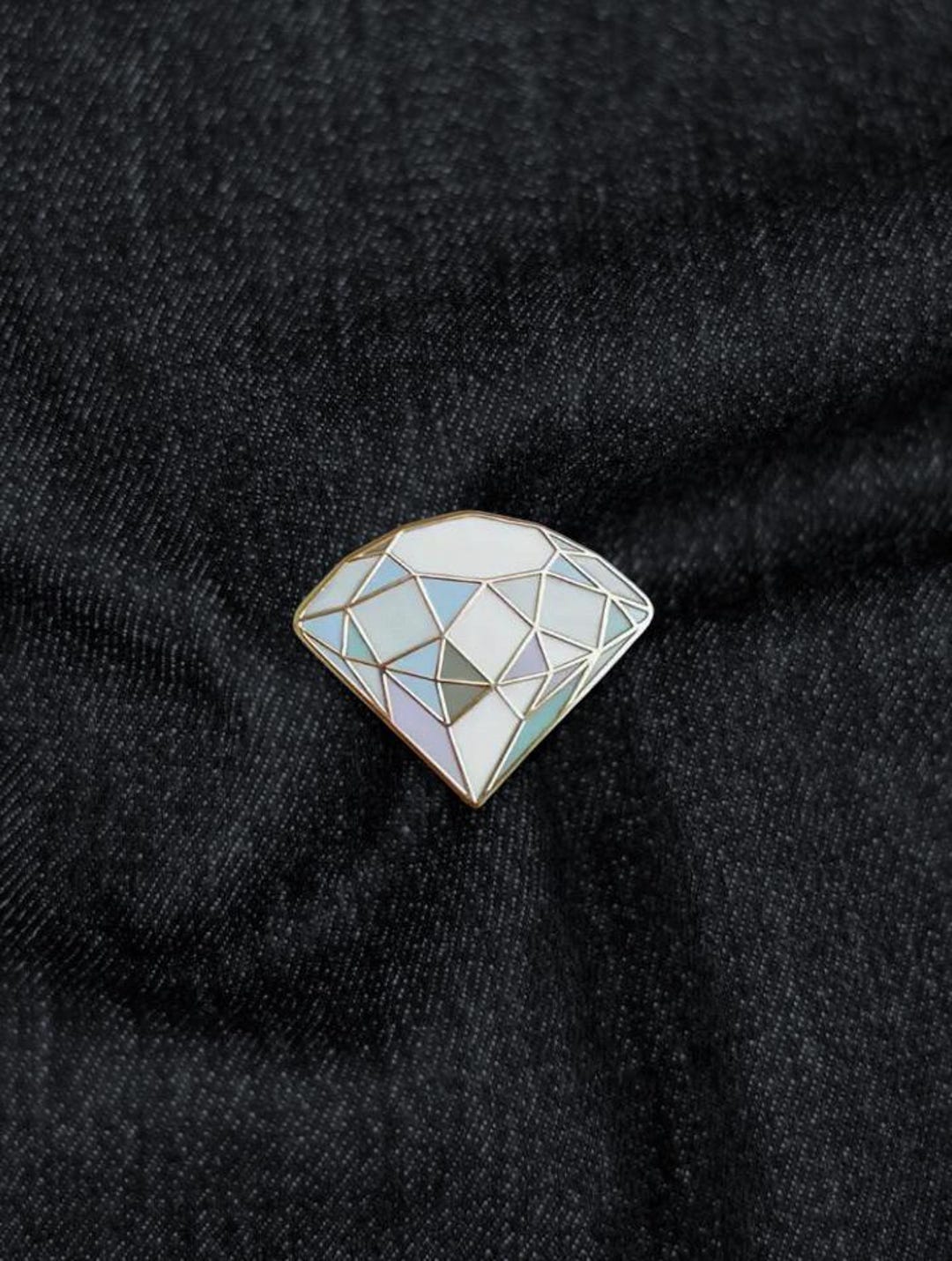 Diamond Enamel Pin Adult Friends Girl Birthday Pins - Etsy