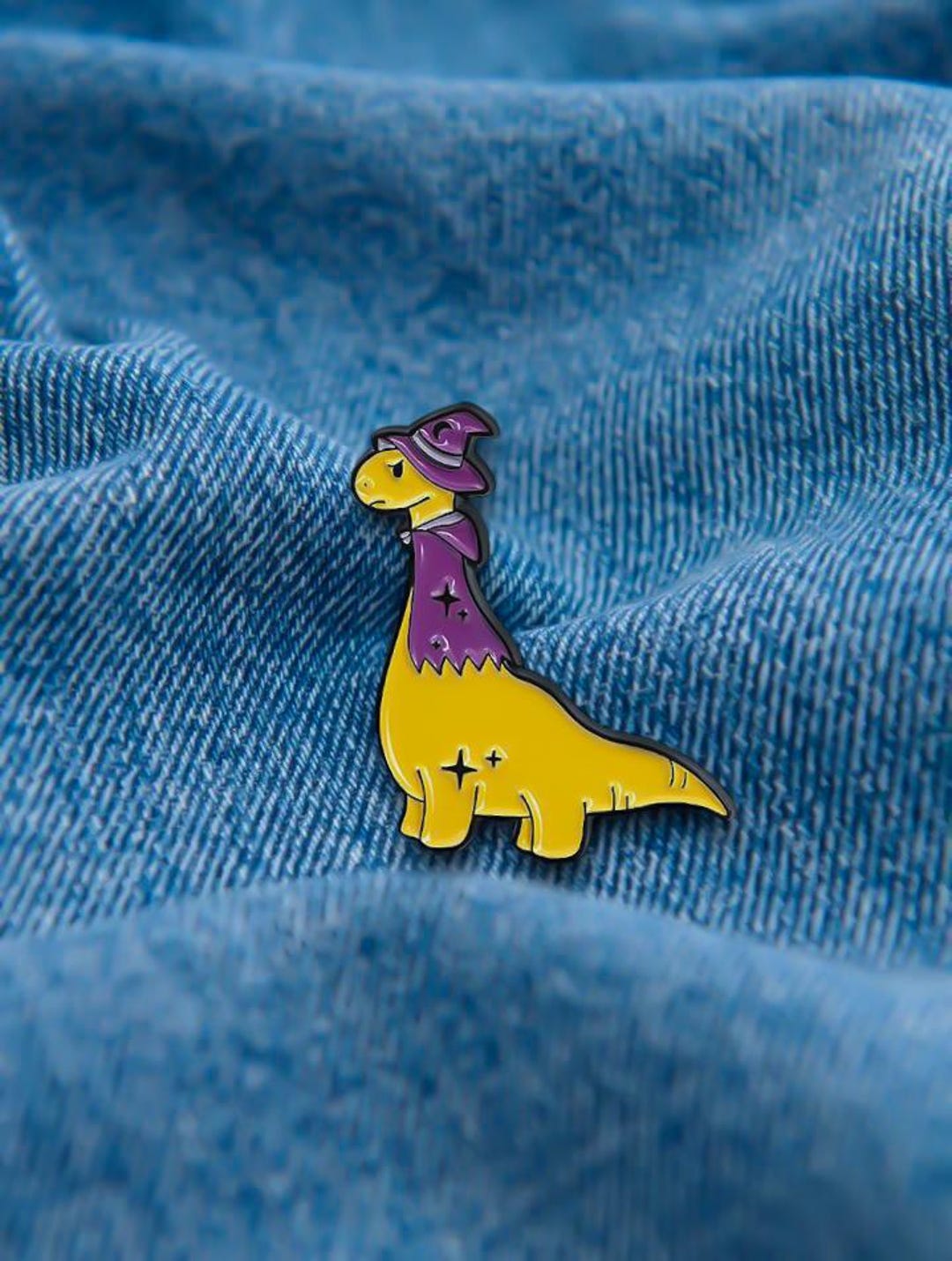 Magic Wizard Dinosaur Enamel Pin Cute Adult Children Gift Birthday Pins ...