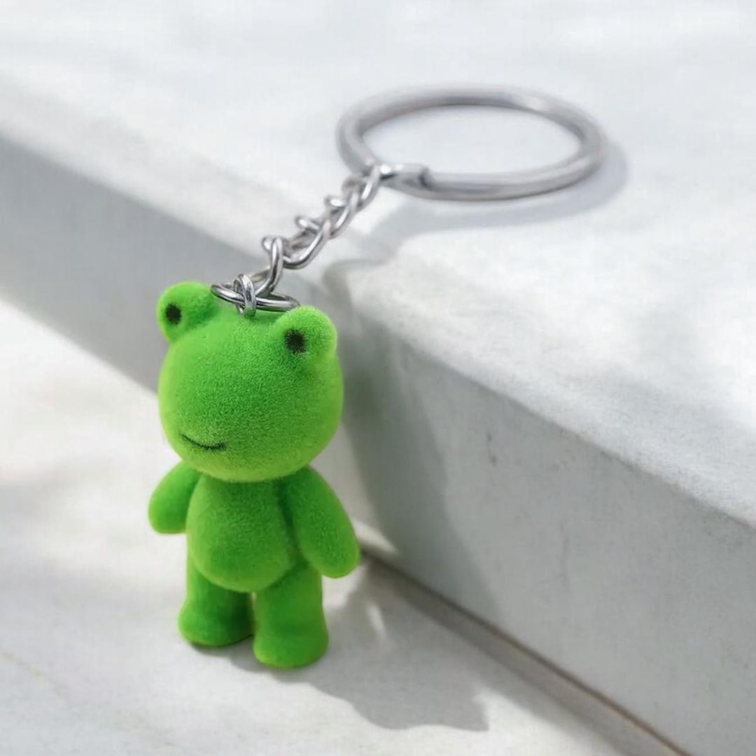 Cute Frog Key Chain, Frog Bag Chain, Sweet Frog Birthday Gift Adult ...