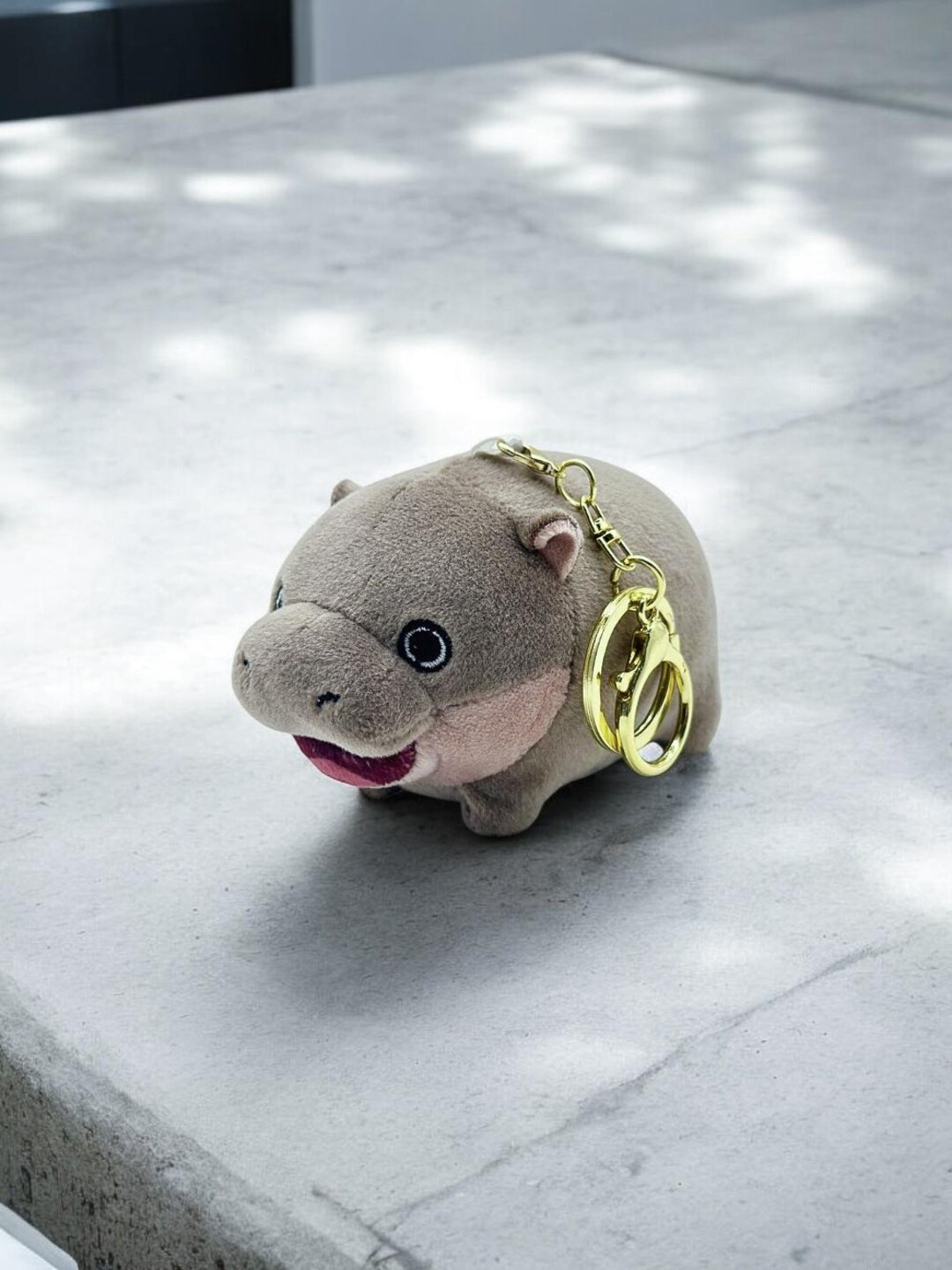 Moo Deng Cute Keychain, Bag Accessories, Backpack Charms Keychain ...