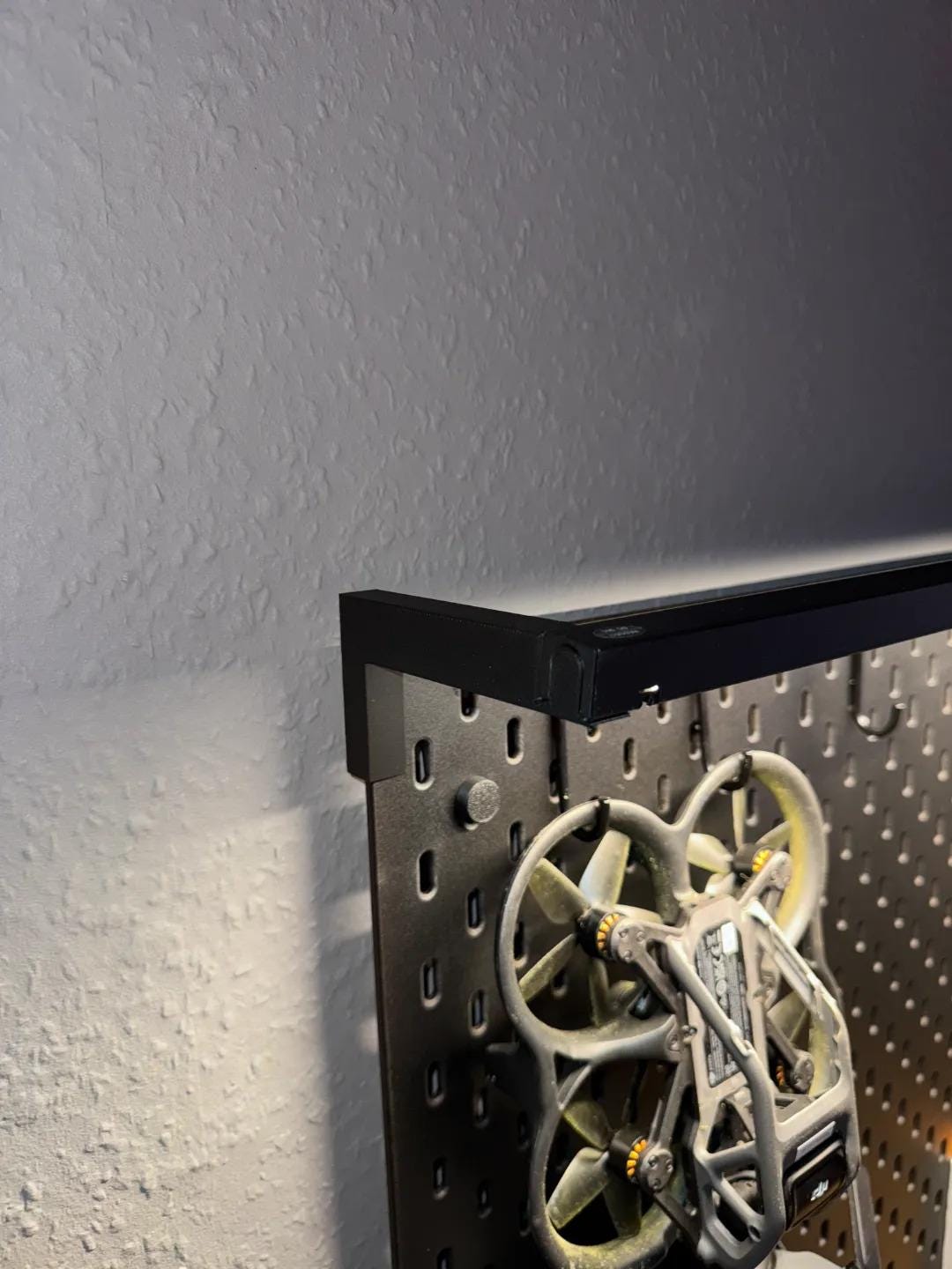 IKEA SKÅDIS Pegboard SKYDRAG Light Holder – Custom Mount for Skydrag ...