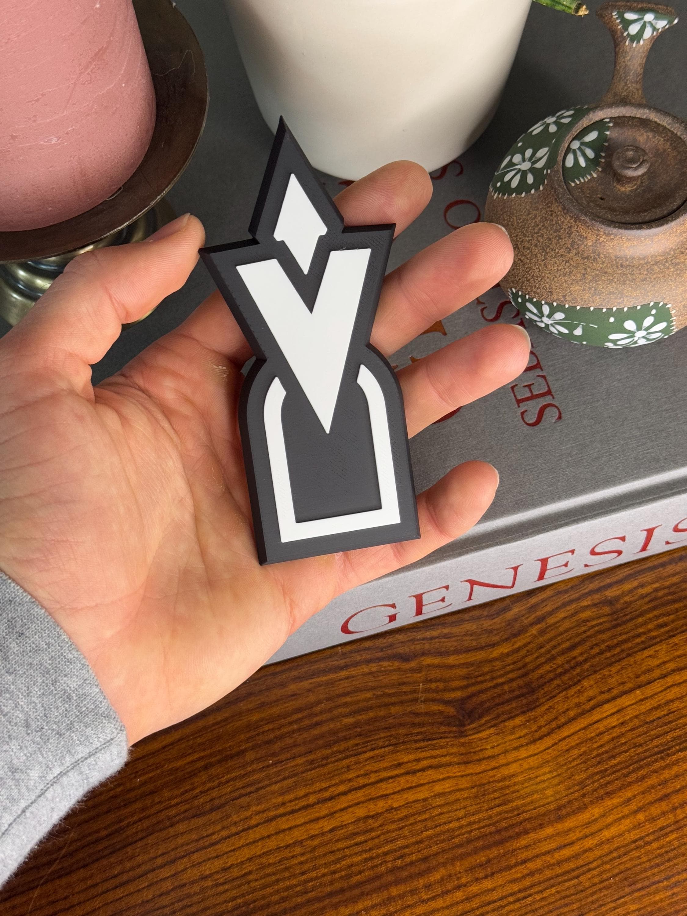 Skyrim Quest Marker Icon - Elder Scrolls Door Marker - Skyrim Decor ...