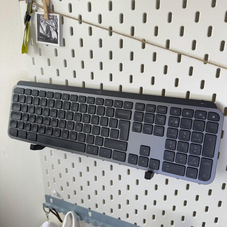 IKEA SKÅDIS Keyboard Holder – Desk Organizer, Computer Keyboard Storage ...