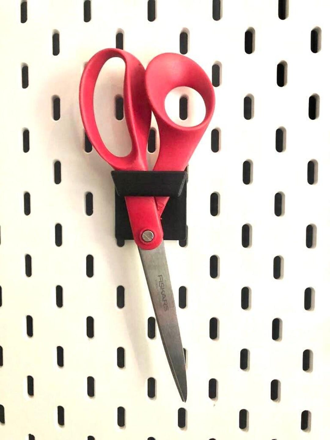 IKEA SKADIS Pegboard Scissors Holder – Tool Organizer – Desk Accessory for Crafting and Office ...