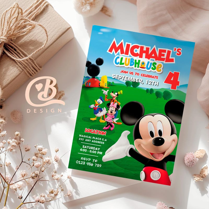 Mickey Mouse Mobile - Etsy UK