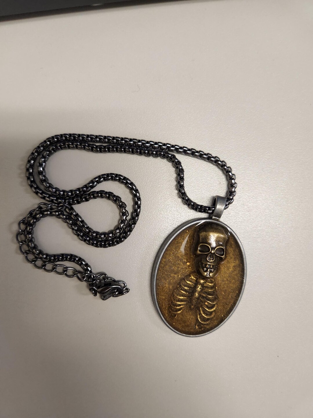 Resin Creepy/crypt Pendant - Etsy