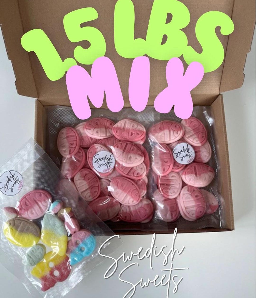 Bubs Strawberry Pomegranate+free Bubs Mix 3 Oz, Vegan, Gluten, and ...