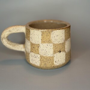 Checkered Mug - Etsy