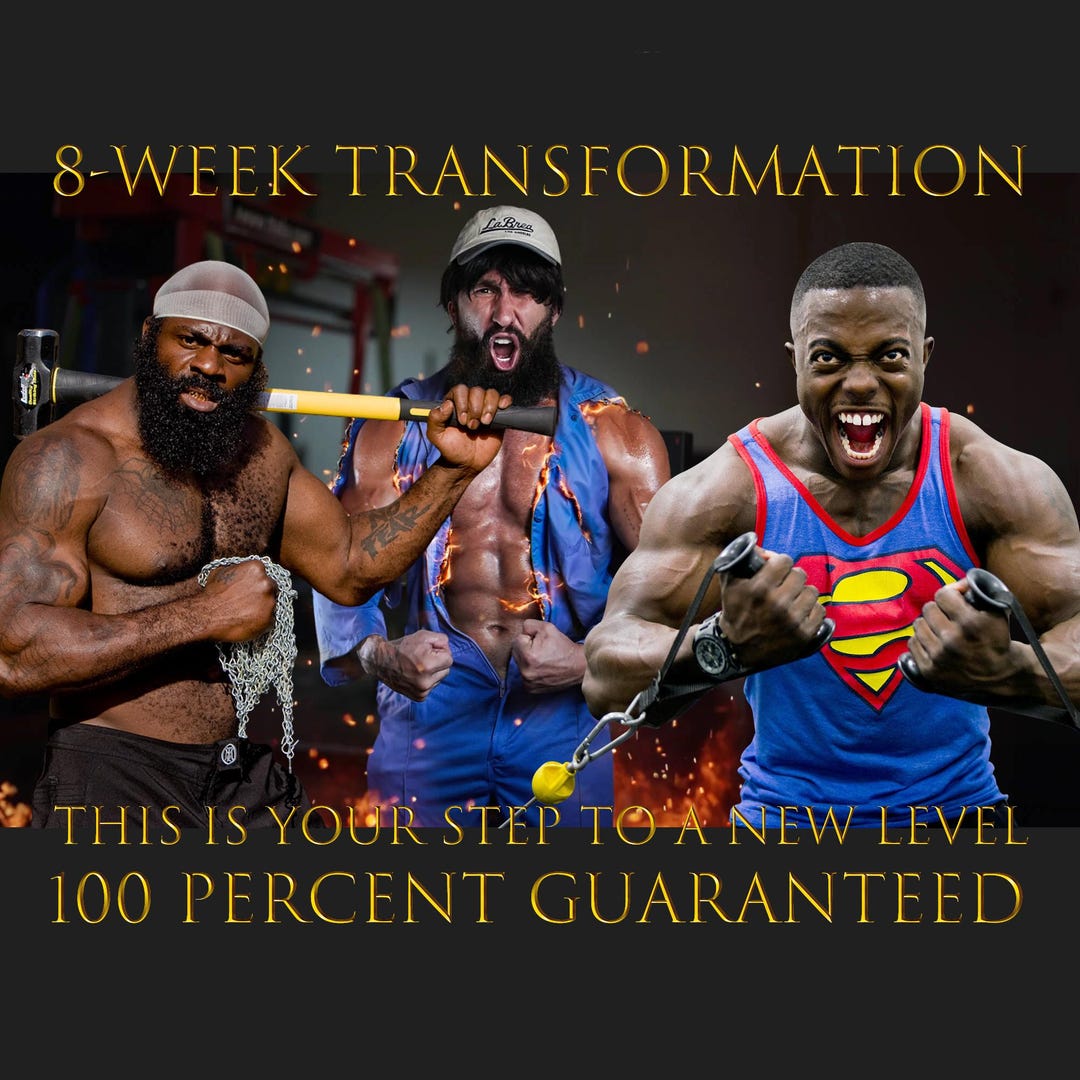 Workout Program Plan 8-week Personalized Training Program for Beginners ...