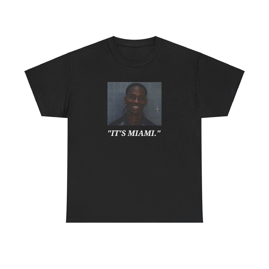 Travis Scott ITS MIAMI Free the Rage Unisex Heavy Cotton Tee - Etsy