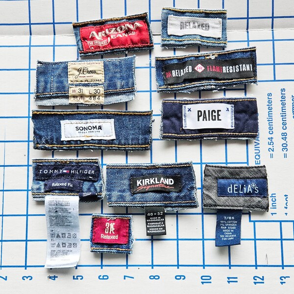 Blue Jean Applique - Etsy