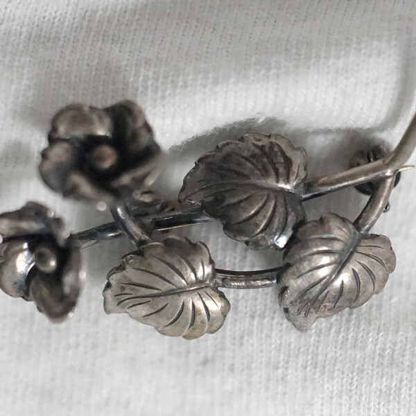 830 Silver Brooch - Etsy