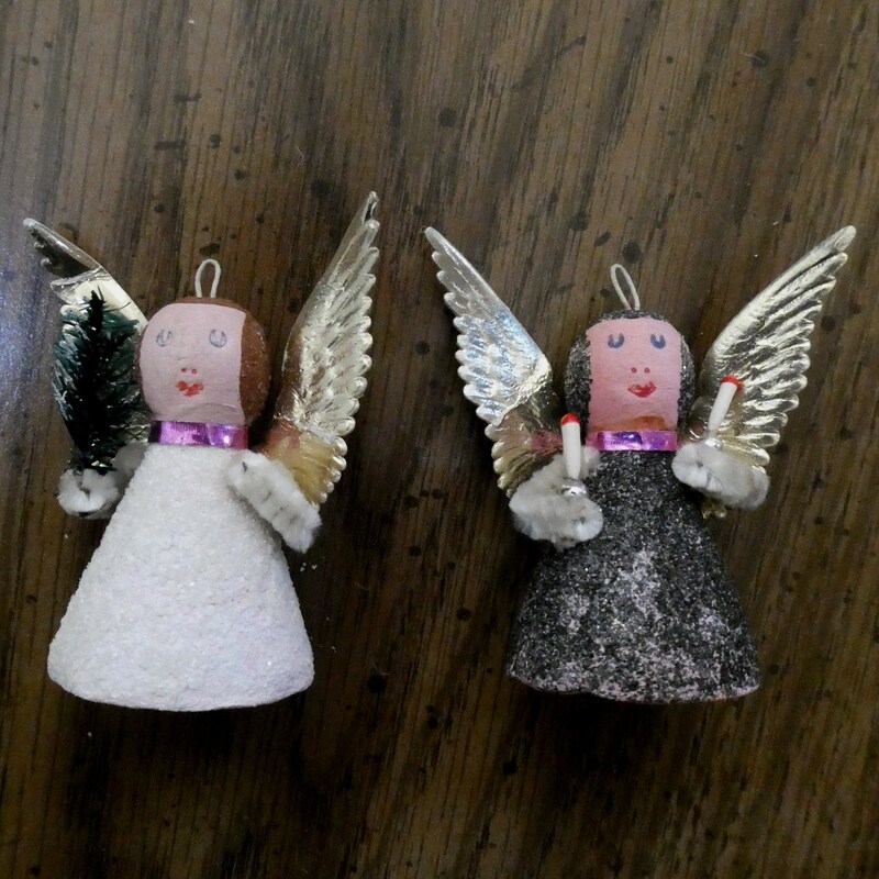 Spun Cotton Angels - Etsy