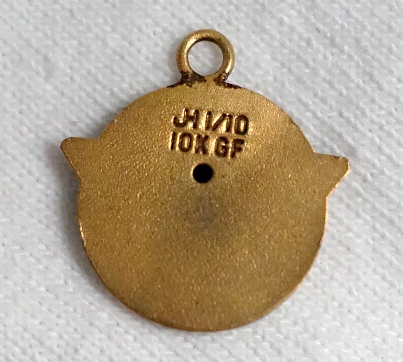 Vintage Boeing Gold Filled Ruby Service Charm - Etsy