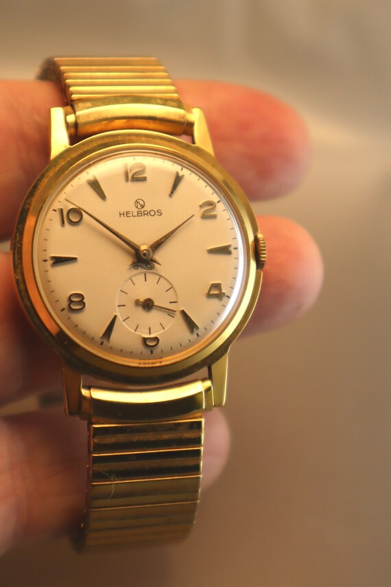 Wind up watch RAY, Vintage ladies watch Luch,Gold Mec… - Gem