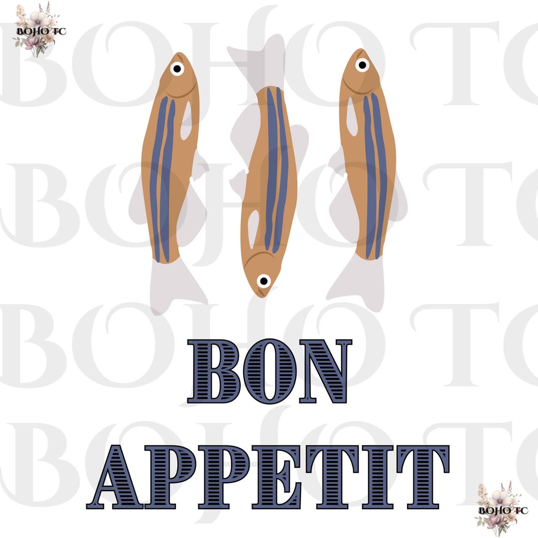 Sardines Png-sardines Bon Appetit Design Sublimation Digital Download ...