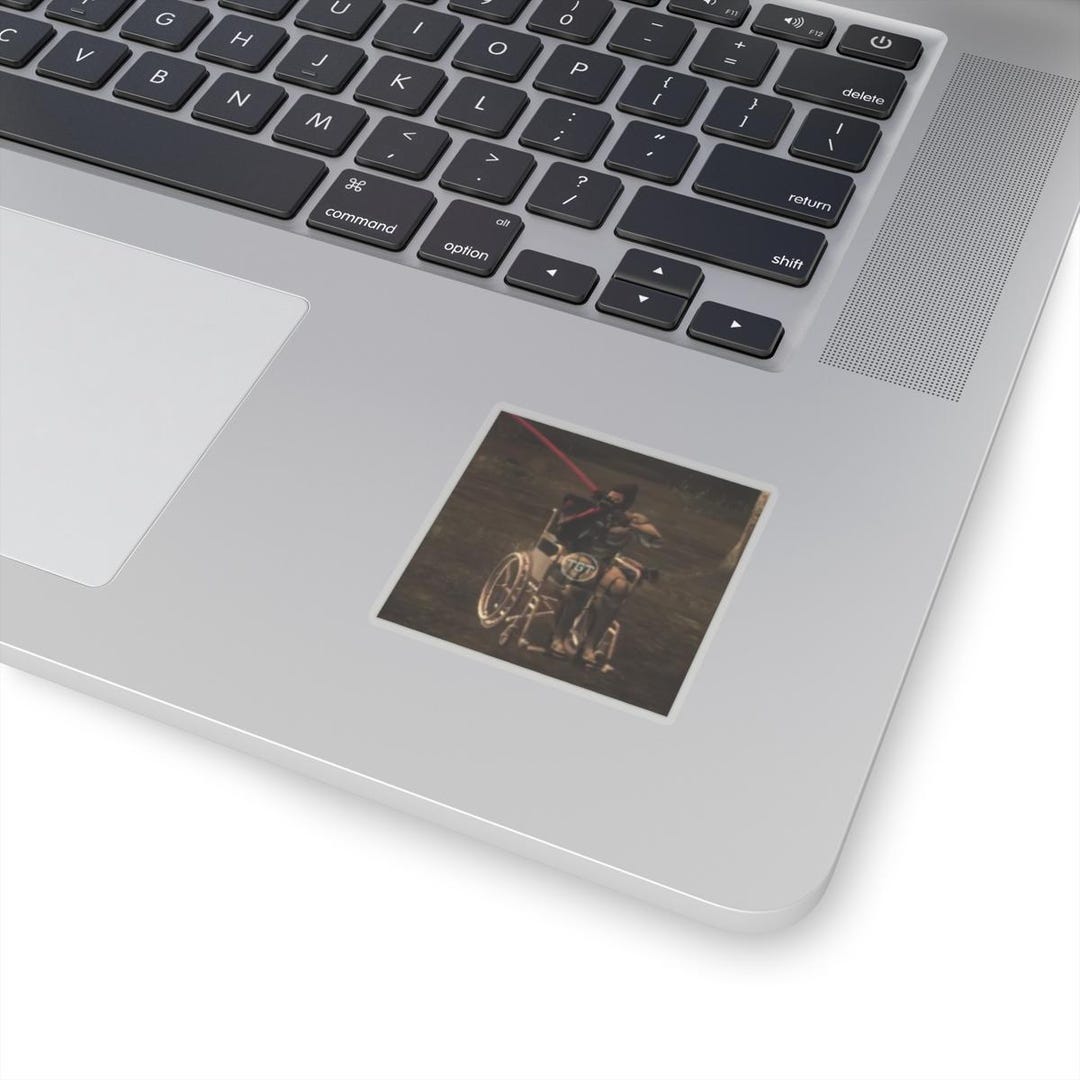 Wheelchair Sam Sticker, Metal Gear Rising Fan Art Decal, Laptop Sticker ...