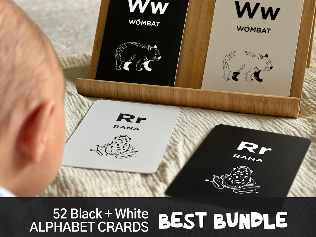 Bundle Animal Alphabet Spanish - Español Flash Cards | ABC Learning ...