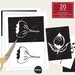 Nature Flash Cards Printable Templates / Hand Painted Montessori Cards ...