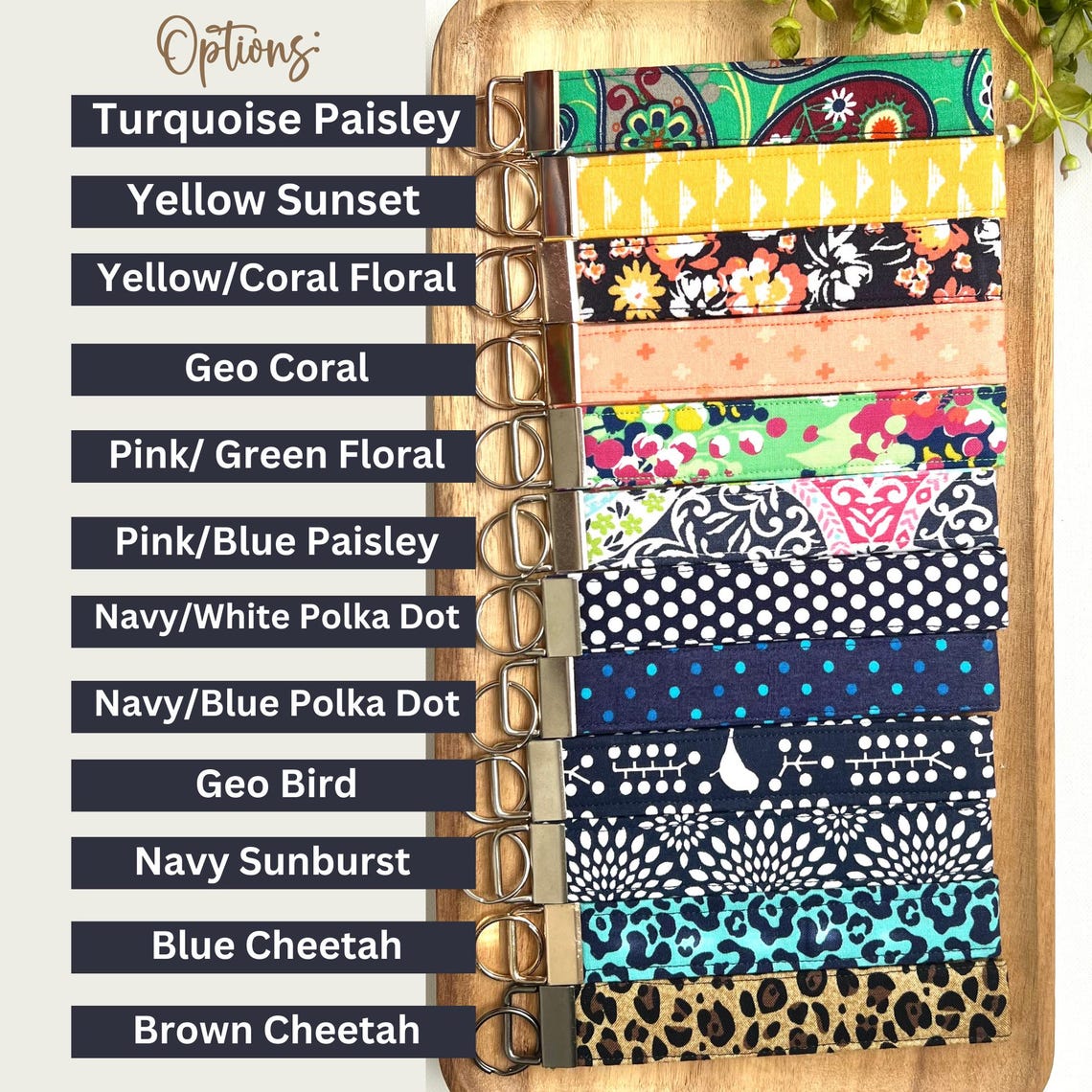 Handmade Keychain Wristlet for Keys, Fabric Wristlet Key Fob - Etsy