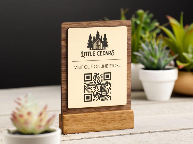 Custom QR Code Signs - Customizable Logo, Art, Text and QR Codes, for ...