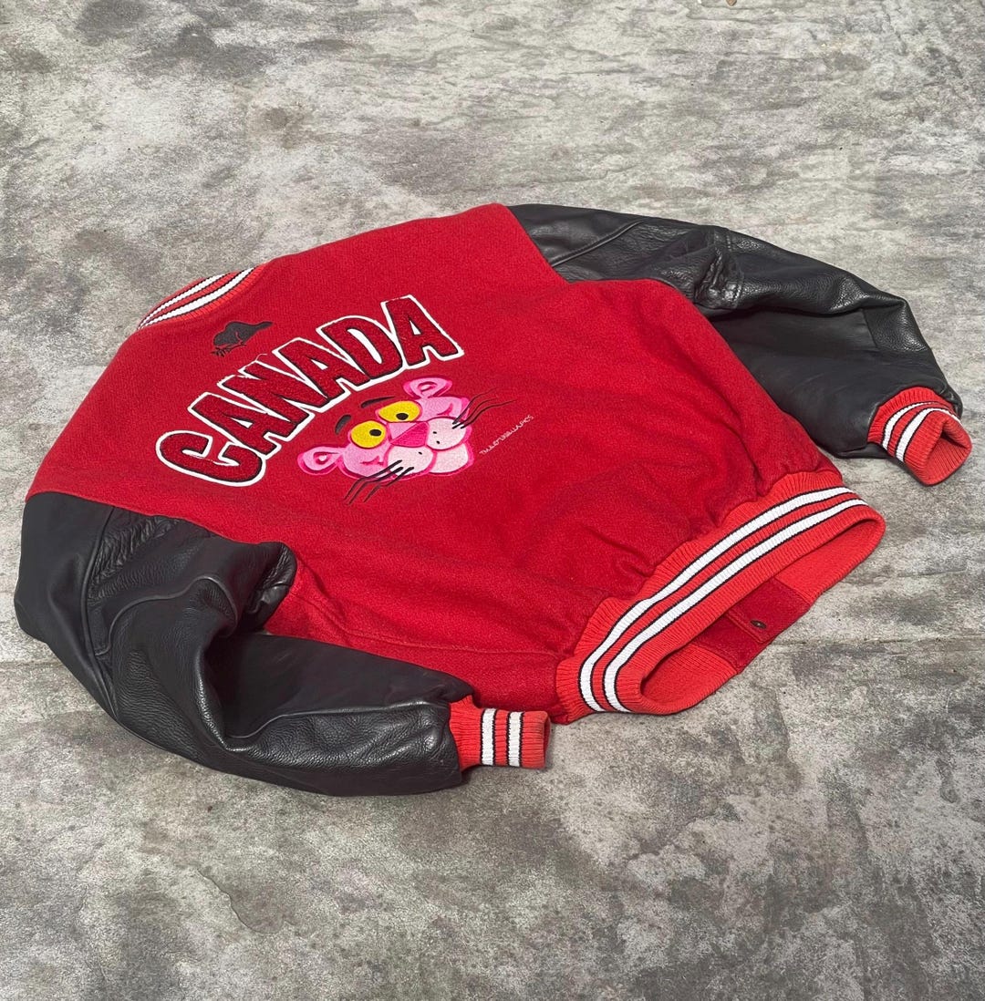 Rare 90’s Pink Panther Roots Promo Jacket - Etsy