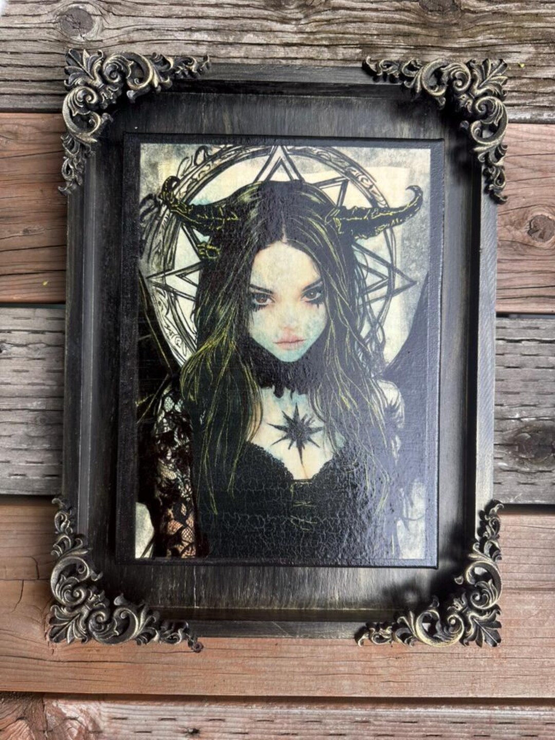 Gothic Witch Art - the Witch - Etsy