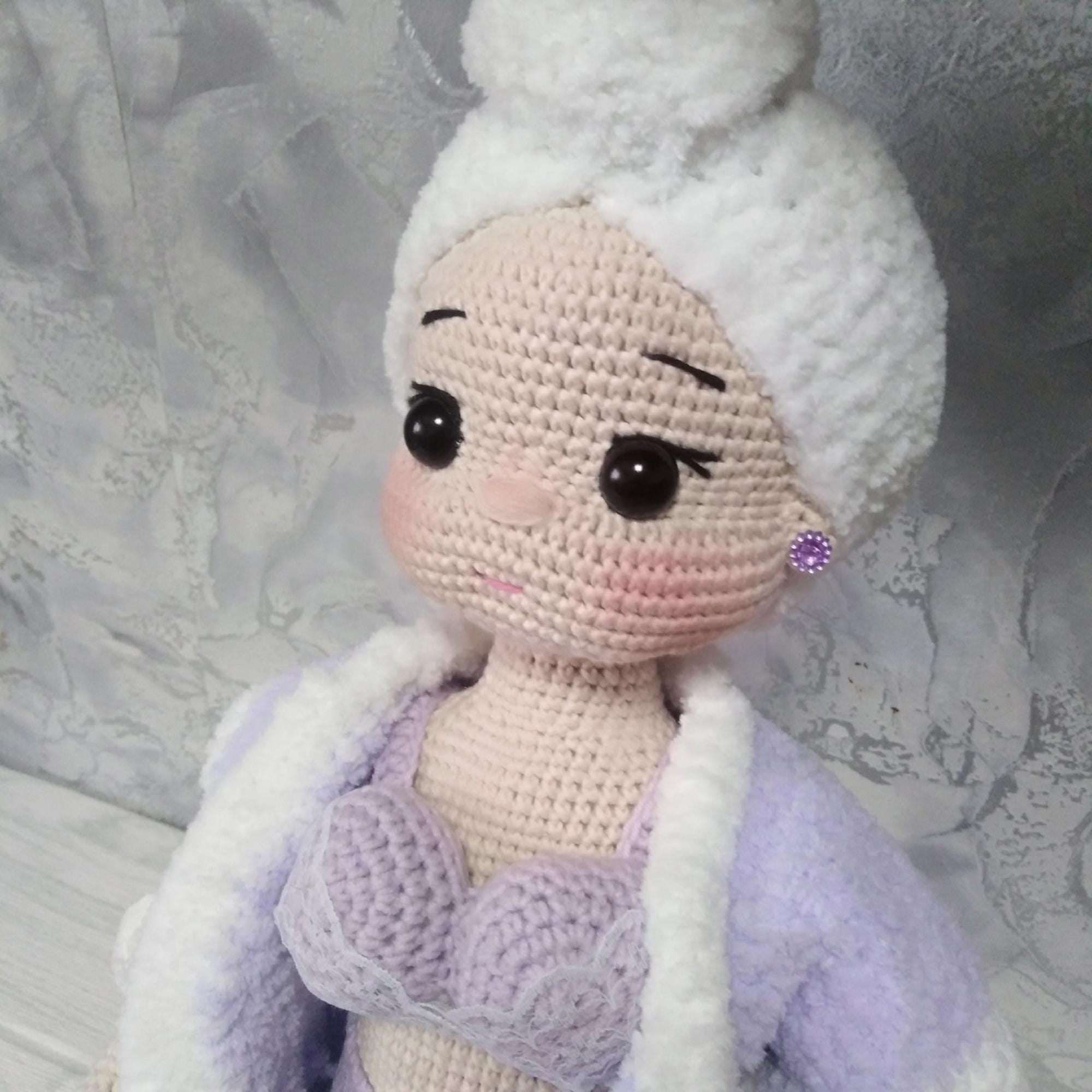 Crochet Towel Holder Doll Pattern: DIY Bathroom Decor (PDF Pattern) - Etsy