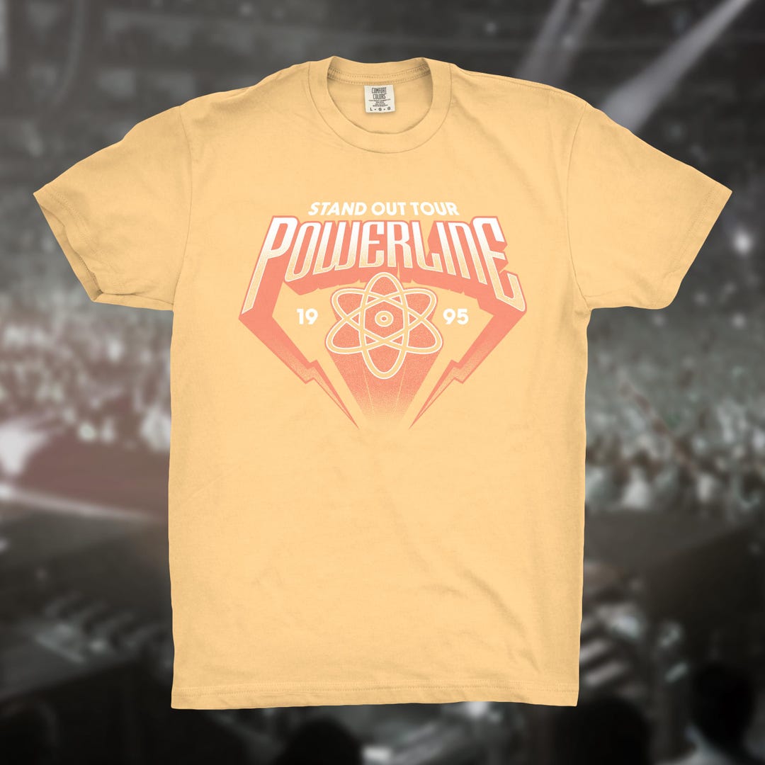 Powerline Stand Out Tour T-shirt | A Goofy Movie Inspired Tee | 90s ...