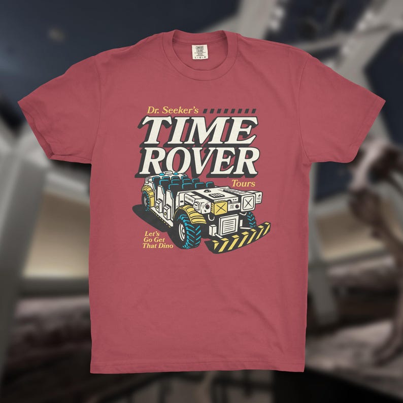 Dr. Seeker's Time Rover Tours T-shirt - Dinosaur Ride T-shirt | Disney ...