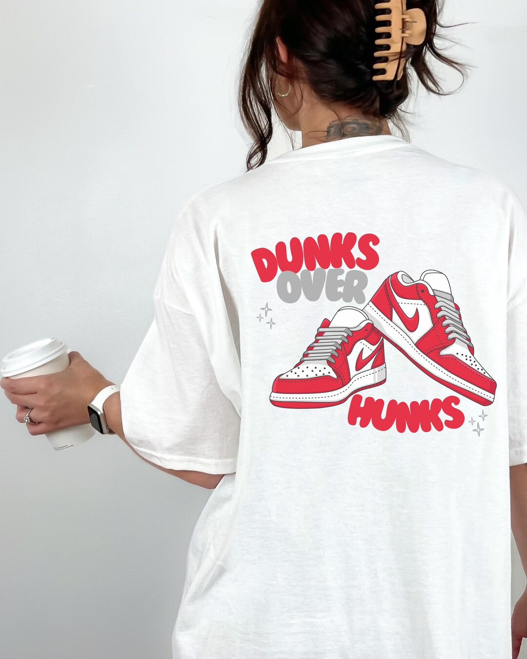 Nike PNG | Dunks Over Hunks | Valentine PNG | Retro Valentines Png | Vintage Valentines ...