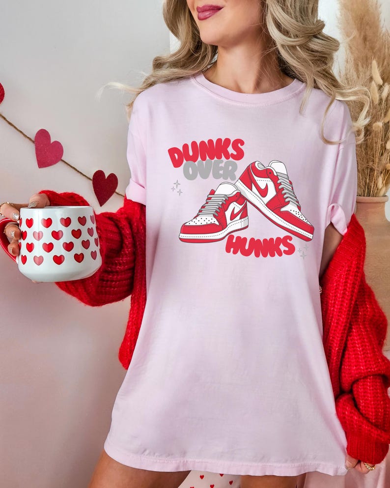 Nike PNG | Dunks Over Hunks | Valentine PNG | Retro Valentines Png | Vintage Valentines ...